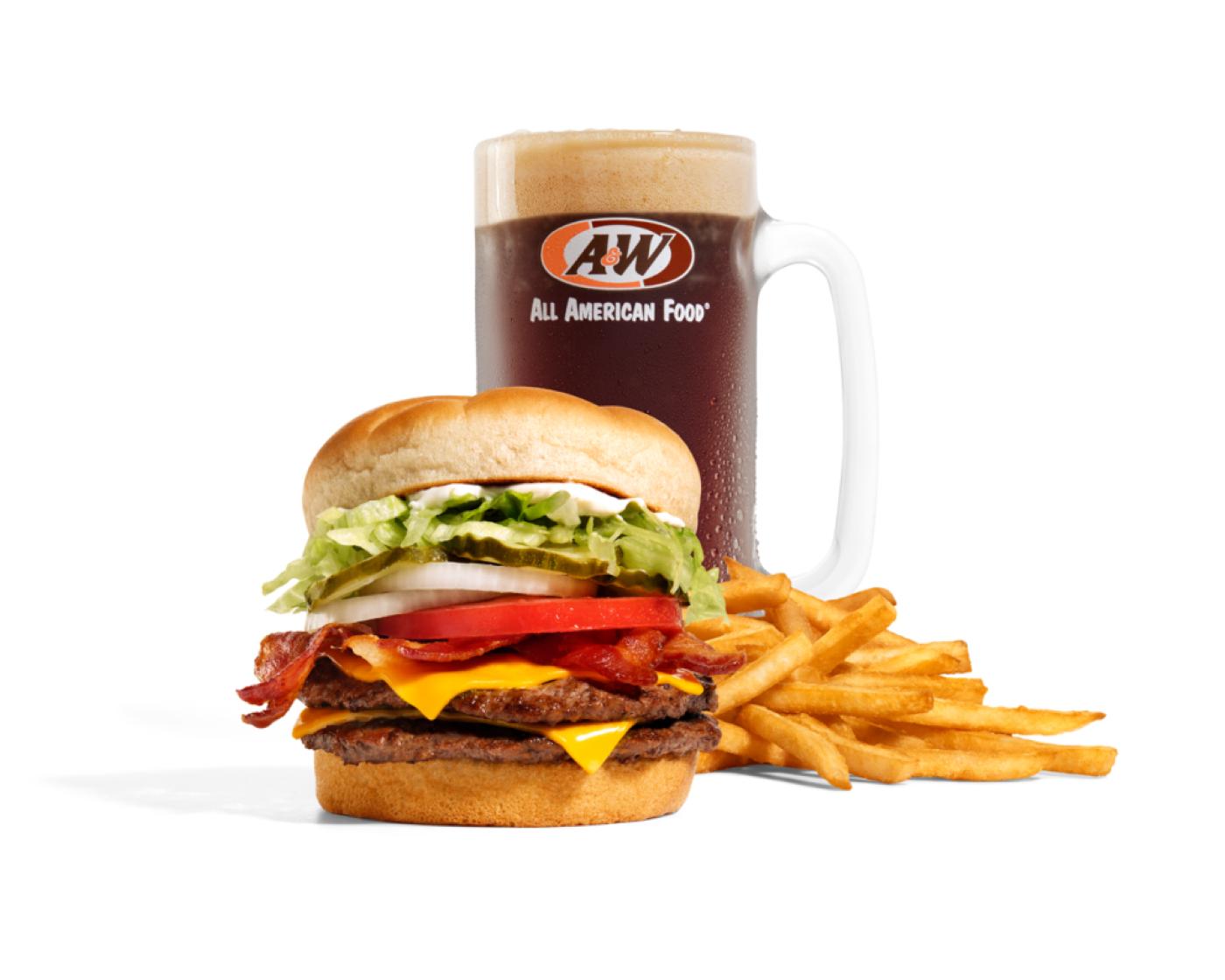 A&W Restaurants - Bacon Cheeseburger Combo