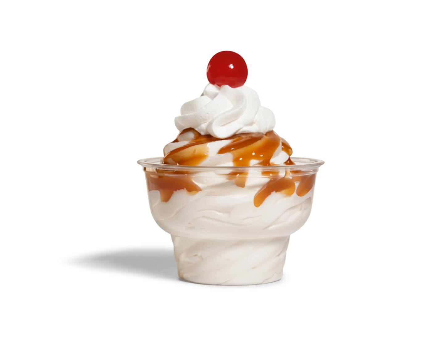 A&W Restaurants - Hot Caramel Fudge Sundae