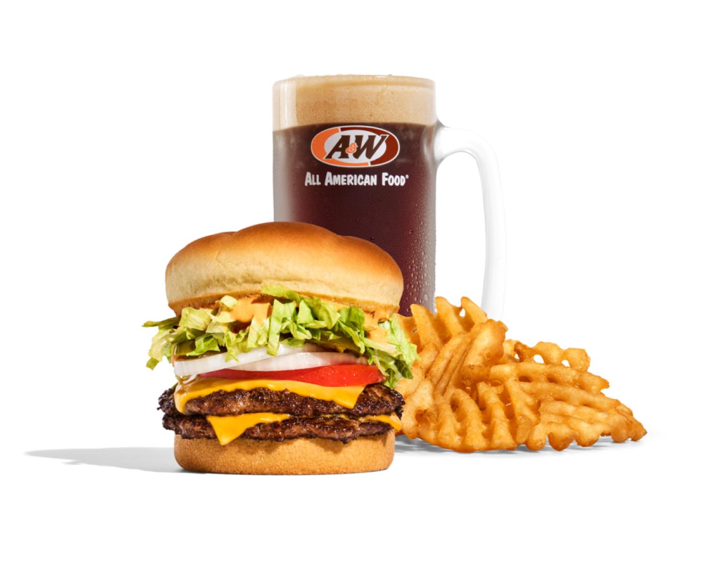 A&W Restaurants - Spicy Papa Burger Combo